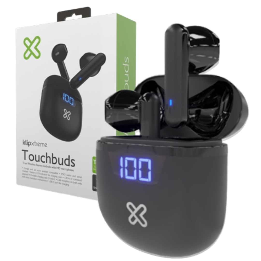 AURICULARES INAL. BLUETOOTH KLIP XTREME TOUCHBUDS KTE-006 - Informática Global Ec.