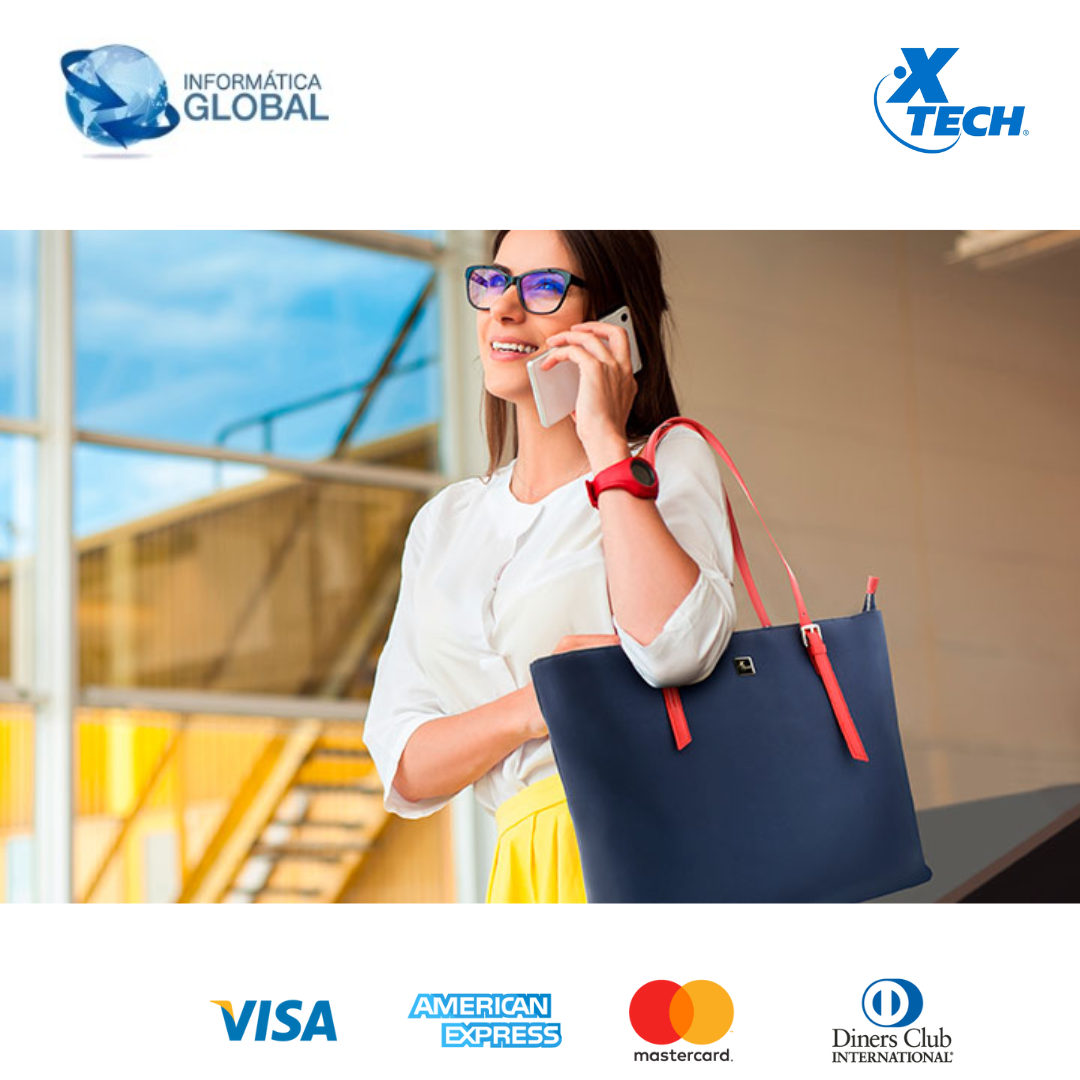 CARTERA DE DAMAS COLOR AZUL CON ROJO XTECH CLOE XTB-510 15.6 PULGADAS - Informática Global Ec.