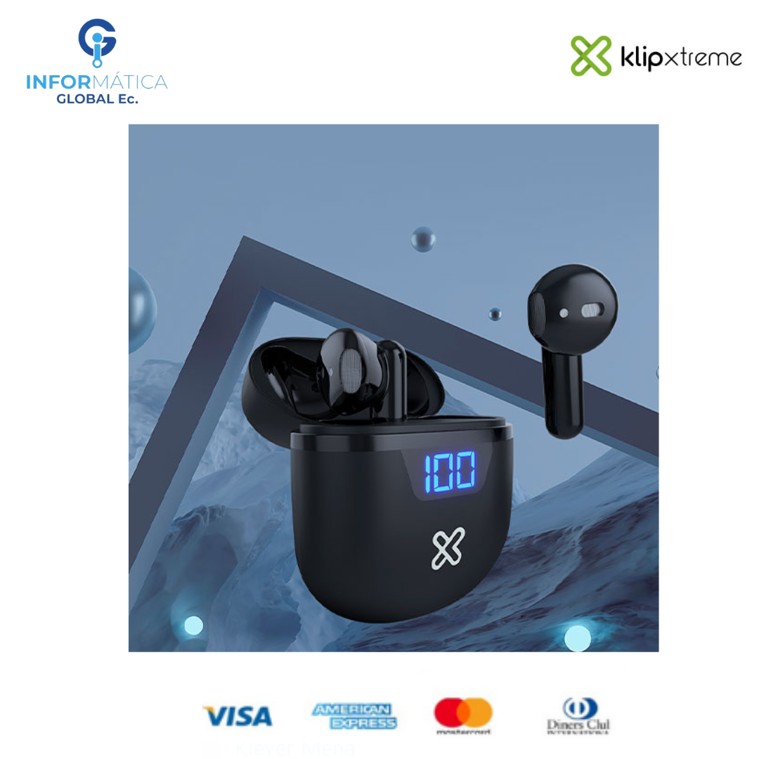 AURICULARES INAL. BLUETOOTH KLIP XTREME TOUCHBUDS KTE-006 - Informática Global Ec.